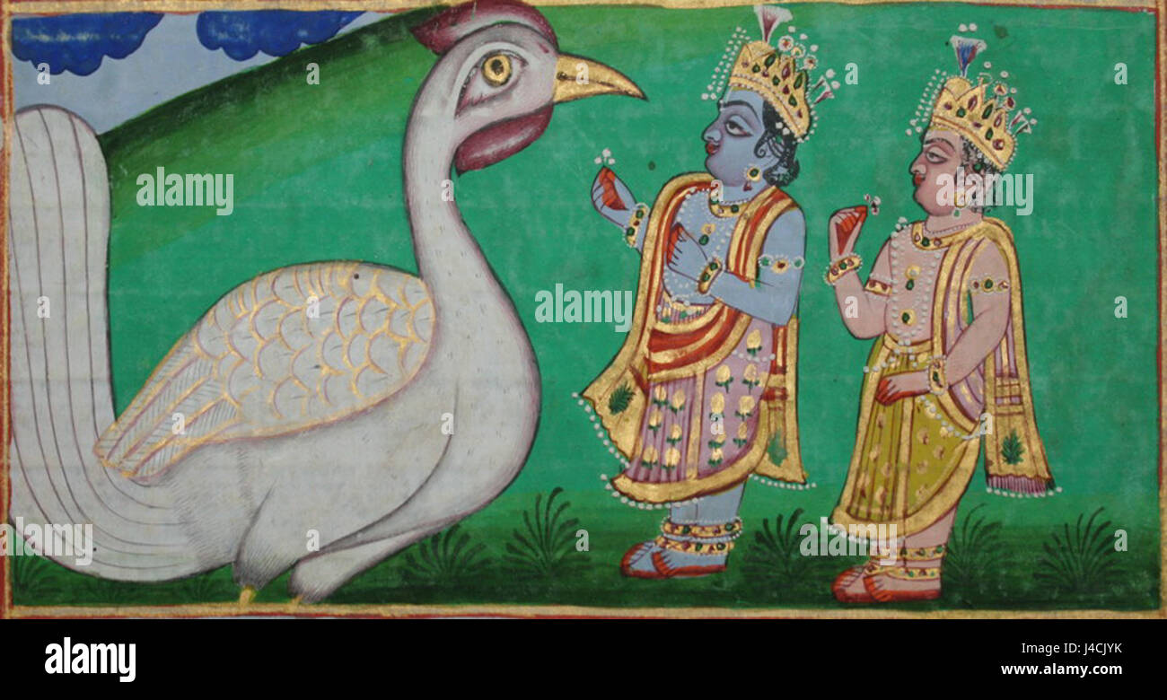 This refers to a scene from the Hindu epic Ramayana, where Rama and ...