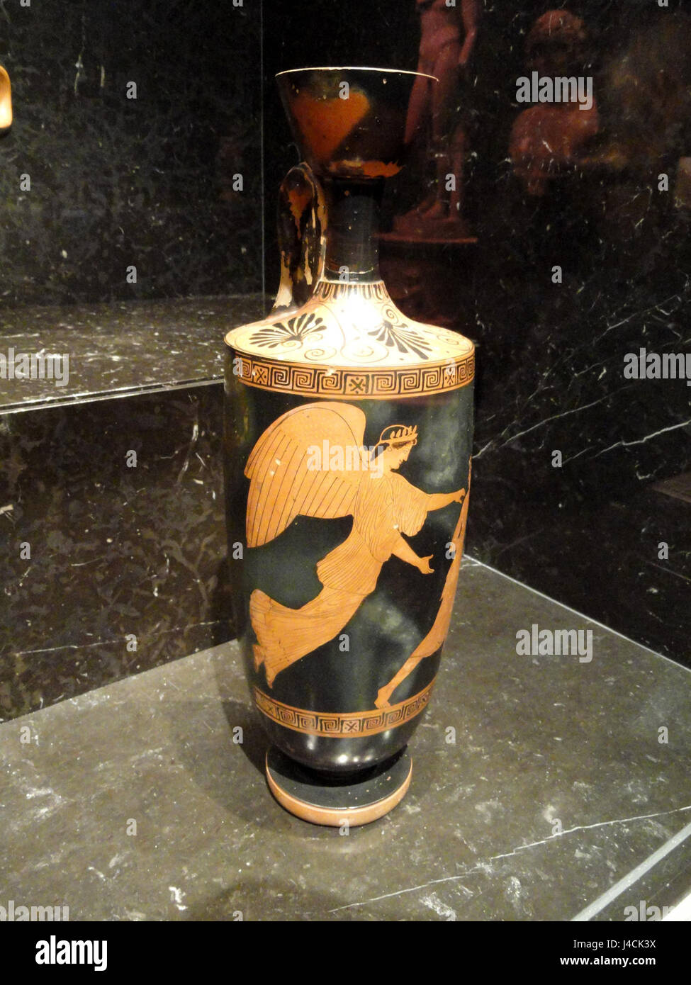 Red figure lekythos, tradition of the Achilles Painter, Athens, c. 450 ...