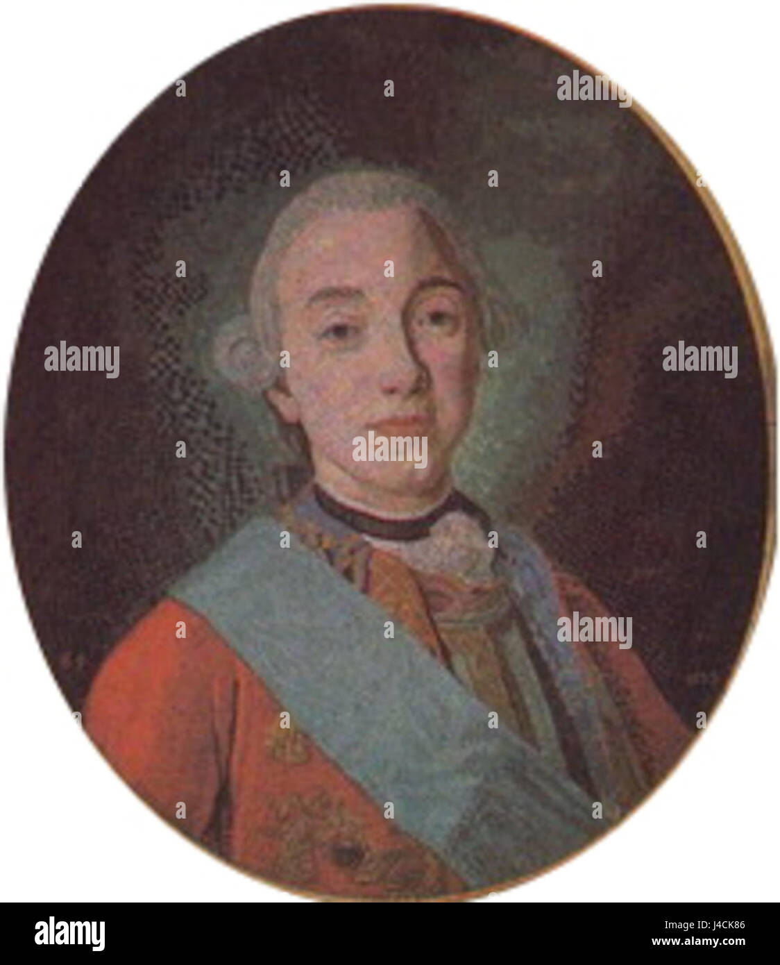 This refers to a depiction of Peter III of Russia, created by the ...