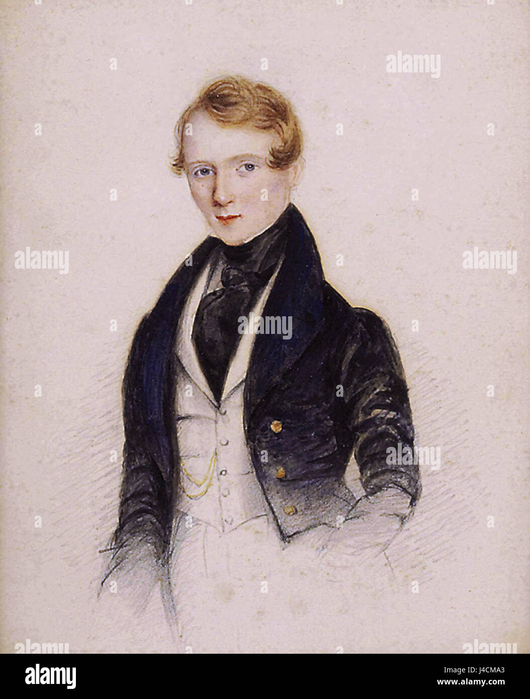 Richard Somerset, later 2nd Baron Raglan (1817 1884), by English School ...