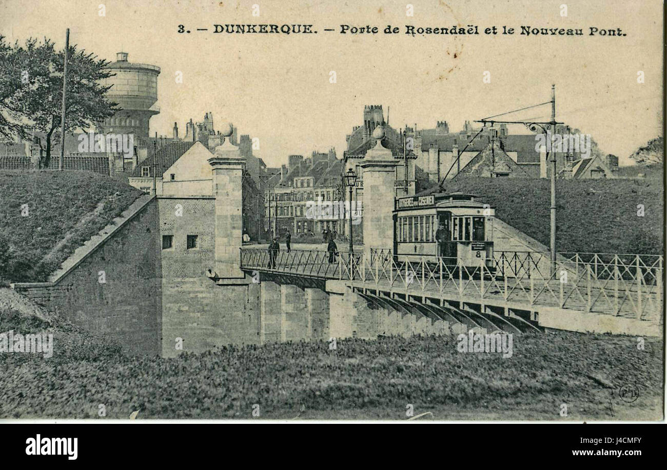 This image captures the Porte de Rosendael and the Nouveau Pont (New ...
