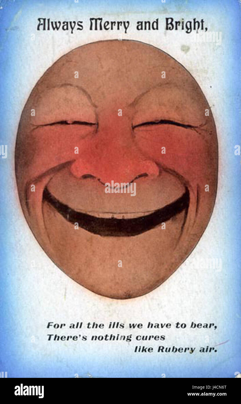 This postcard, featuring the phrase 'Always Merry and Bright', is a ...