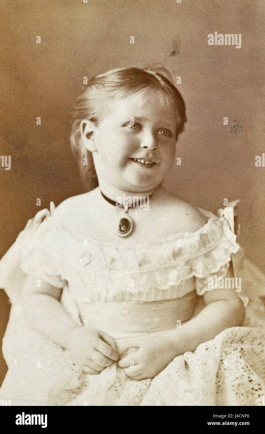 Princess Alix of Hesse as a young girl Stock Photo - Alamy