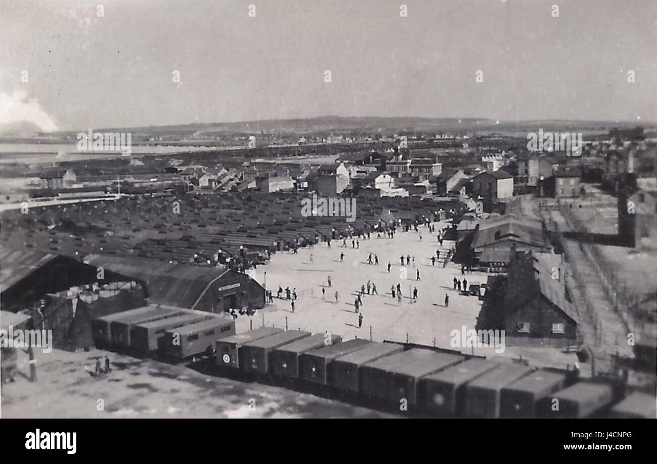 PoW Reims Blocklager 2A Stock Photo - Alamy