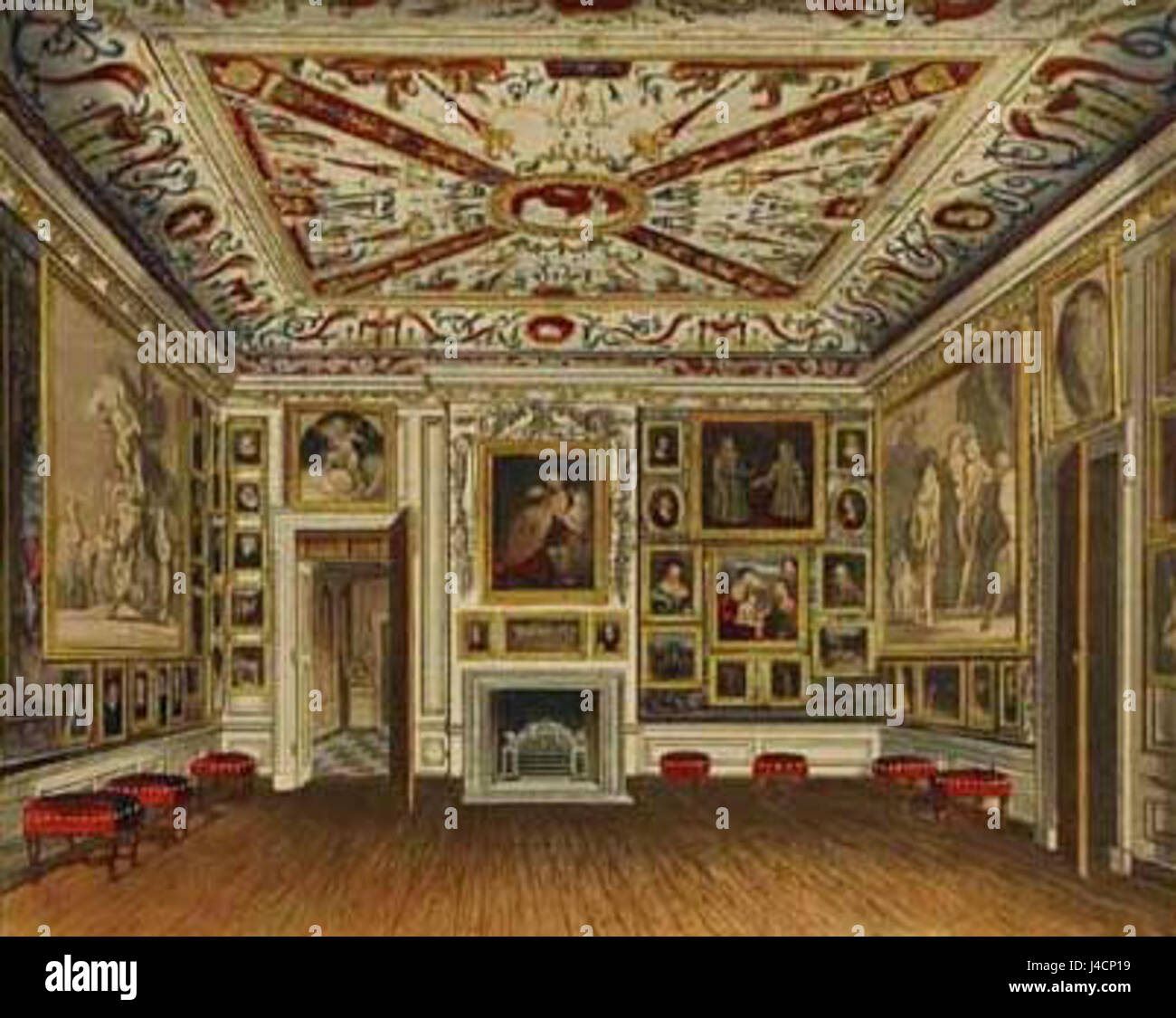 The Presence Chamber at Kensington Palace, featuring historical royal ...