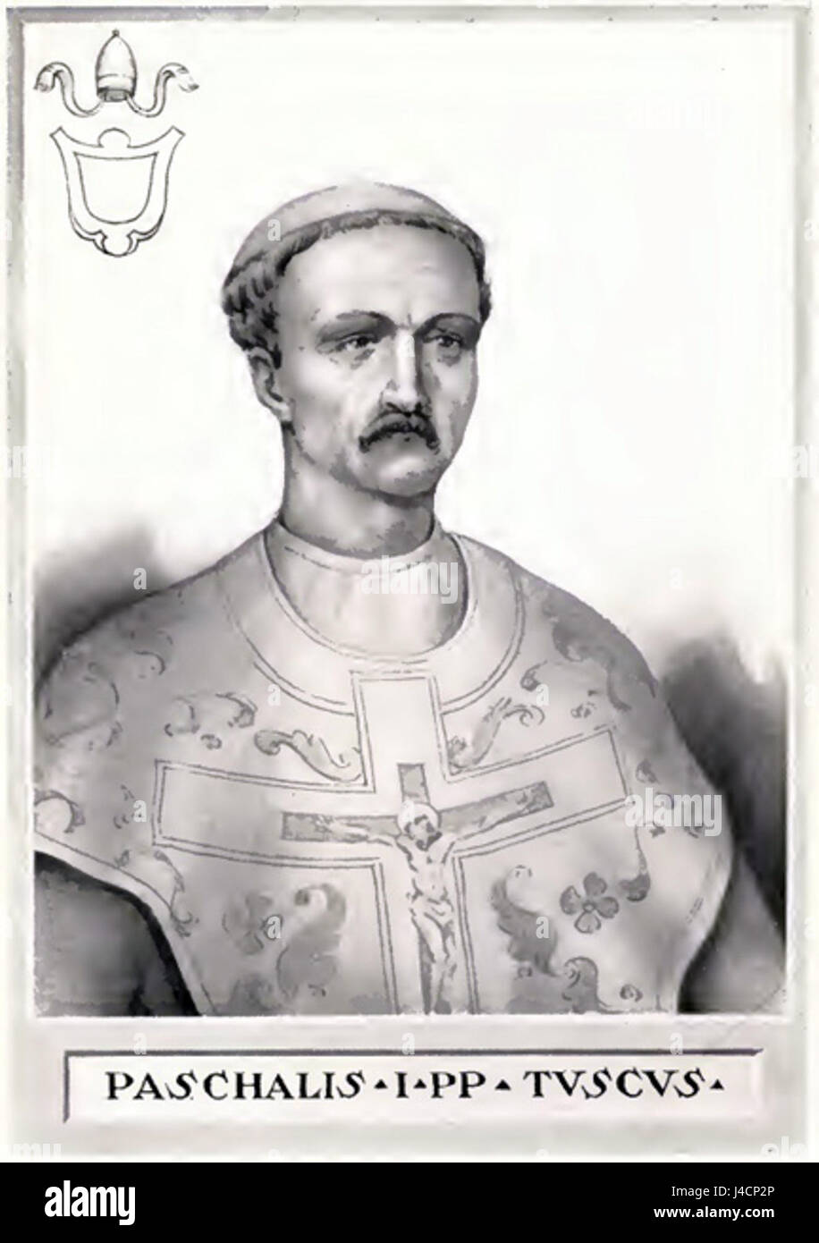 Pope Paschal I was a pontiff of the Roman Catholic Church from 817 to ...