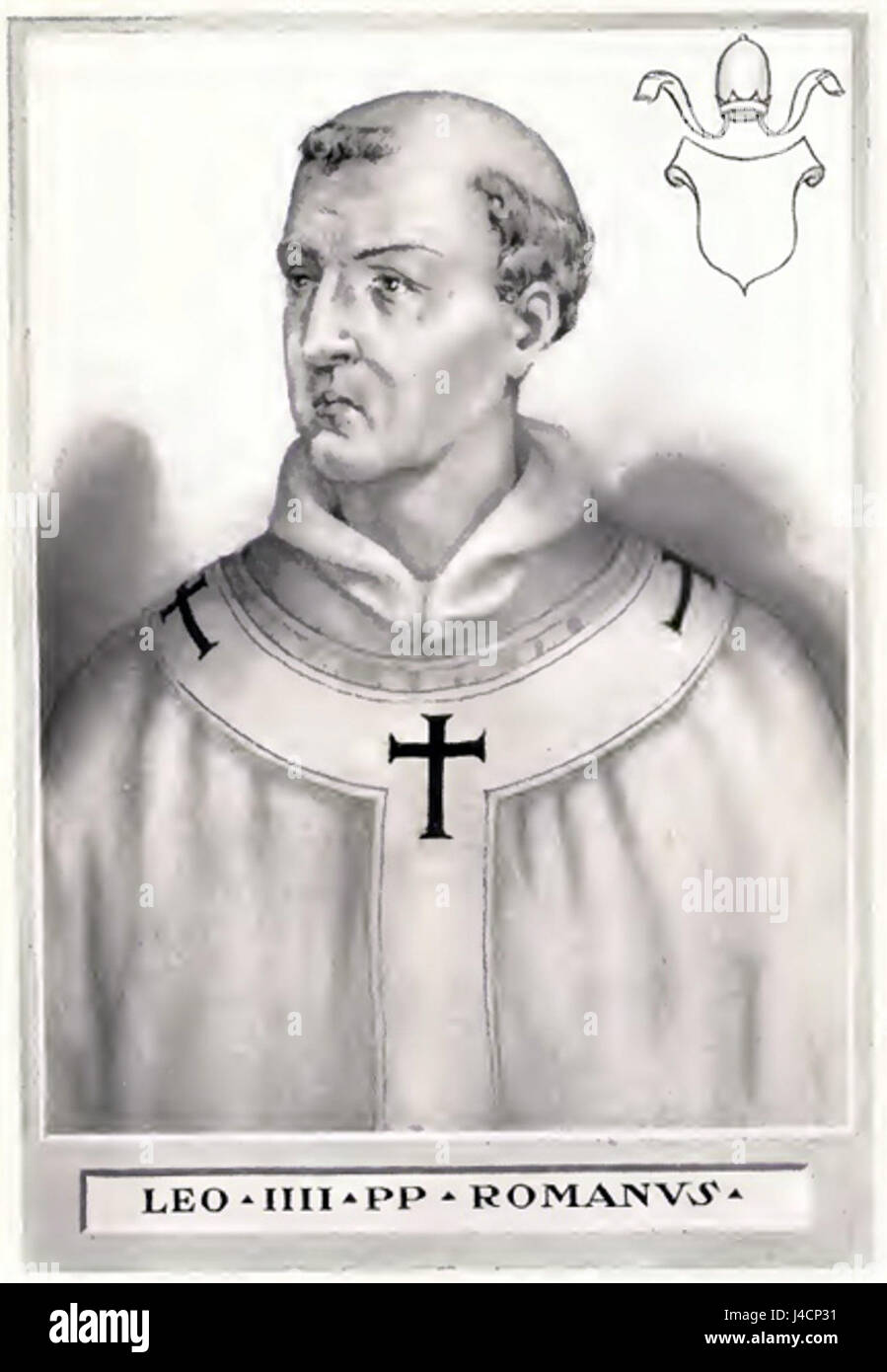 Pope Leo IV Stock Photo - Alamy