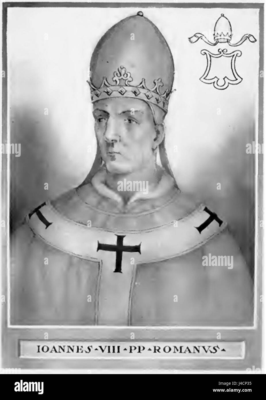 Pope imagery Black and White Stock Photos & Images - Alamy