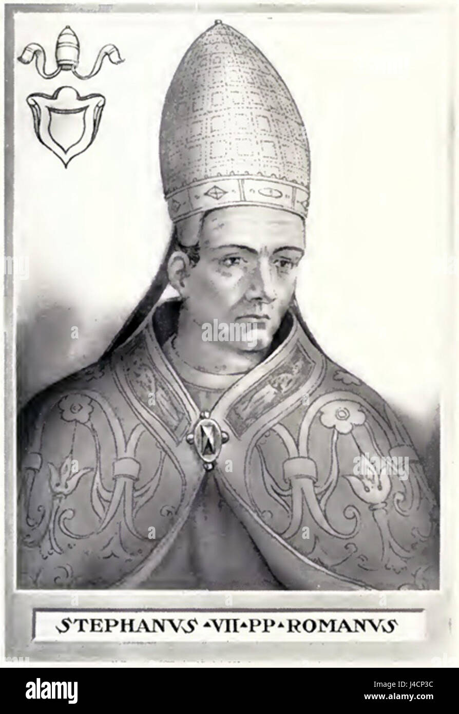 Pope Stephen VI Stock Photo - Alamy