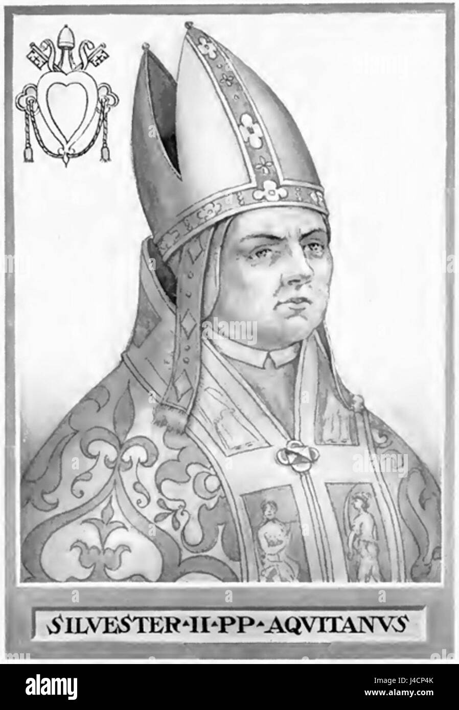 Pope Sylvester II, born Gerbert of Aurillac, was a French pope known ...