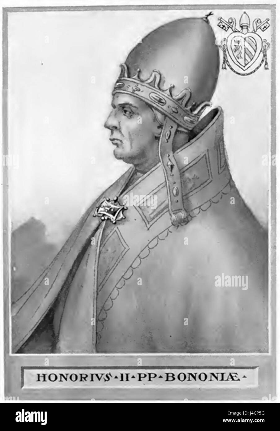 Honorius ii Black and White Stock Photos & Images - Alamy
