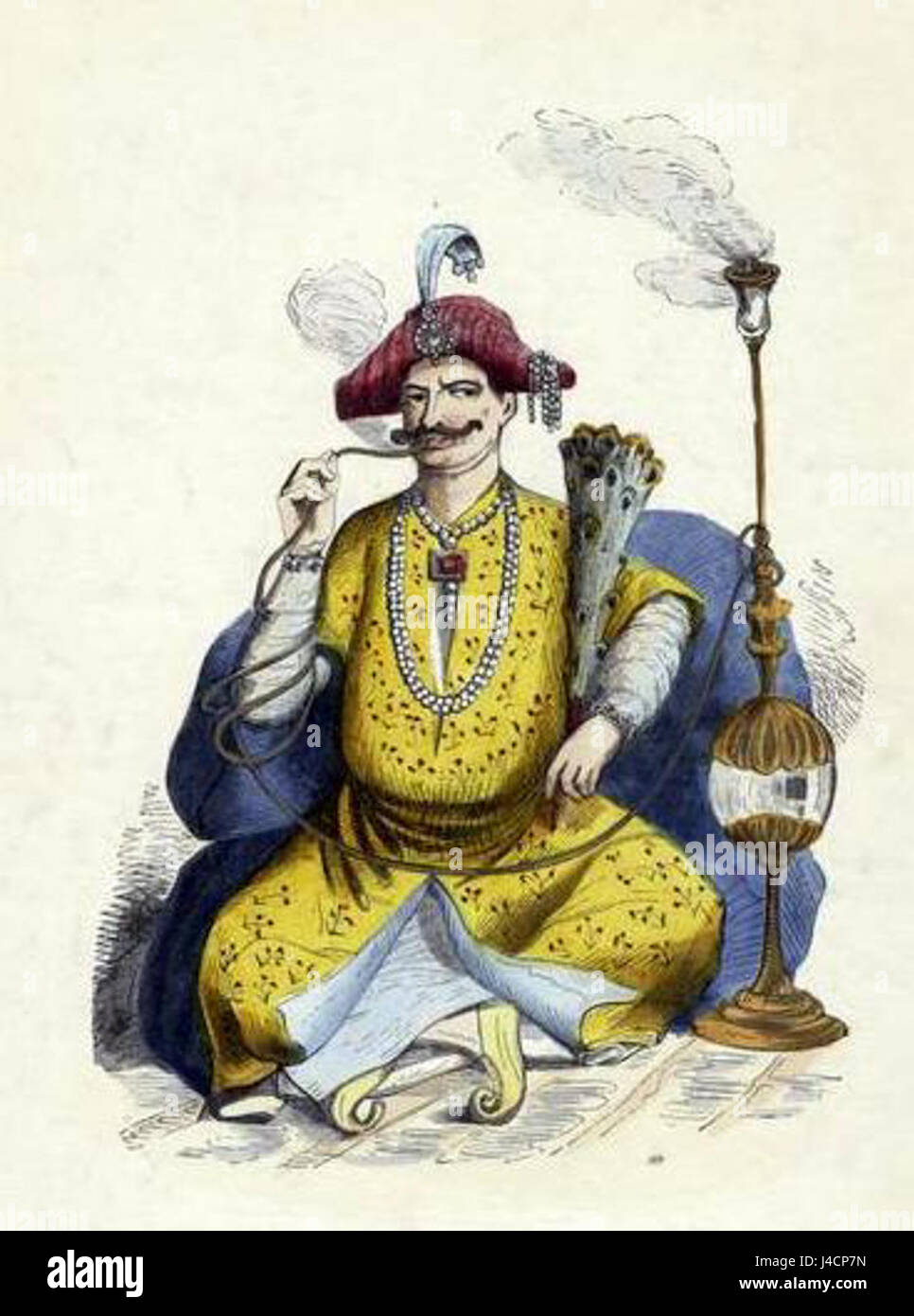 Raja of Hindustan Stock Photo - Alamy