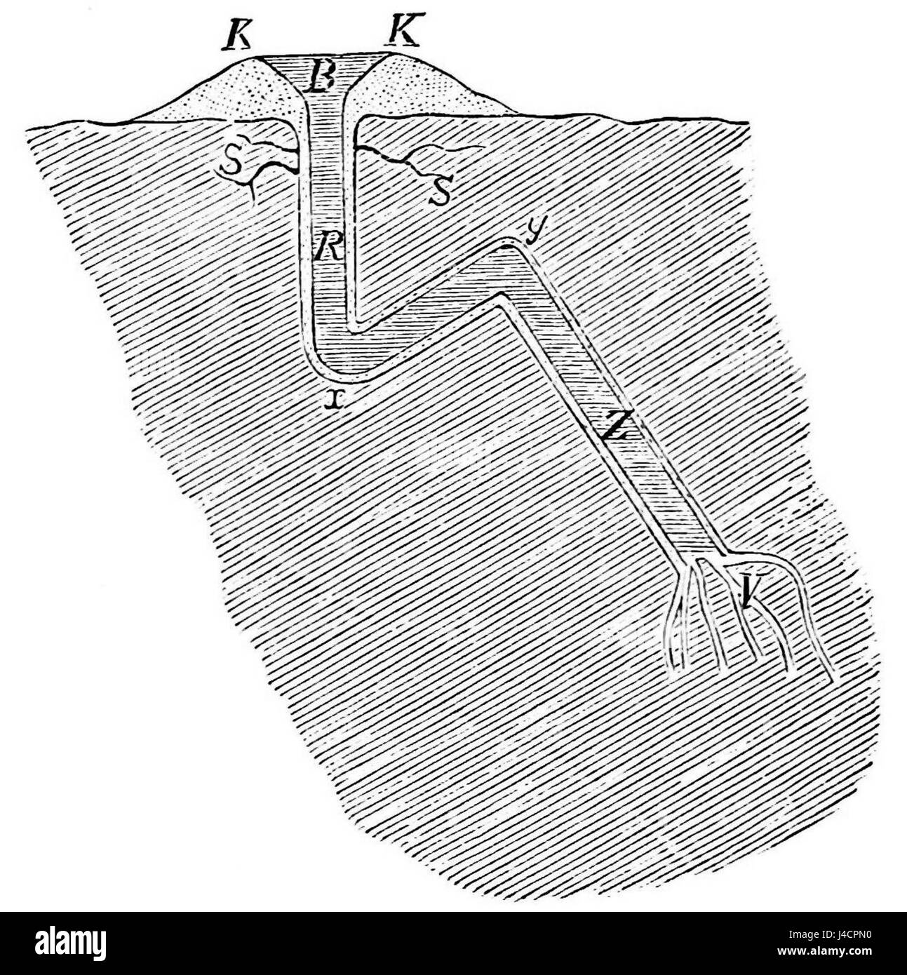 The Bjarnafell Great Geyser is a geothermal feature located in Iceland ...