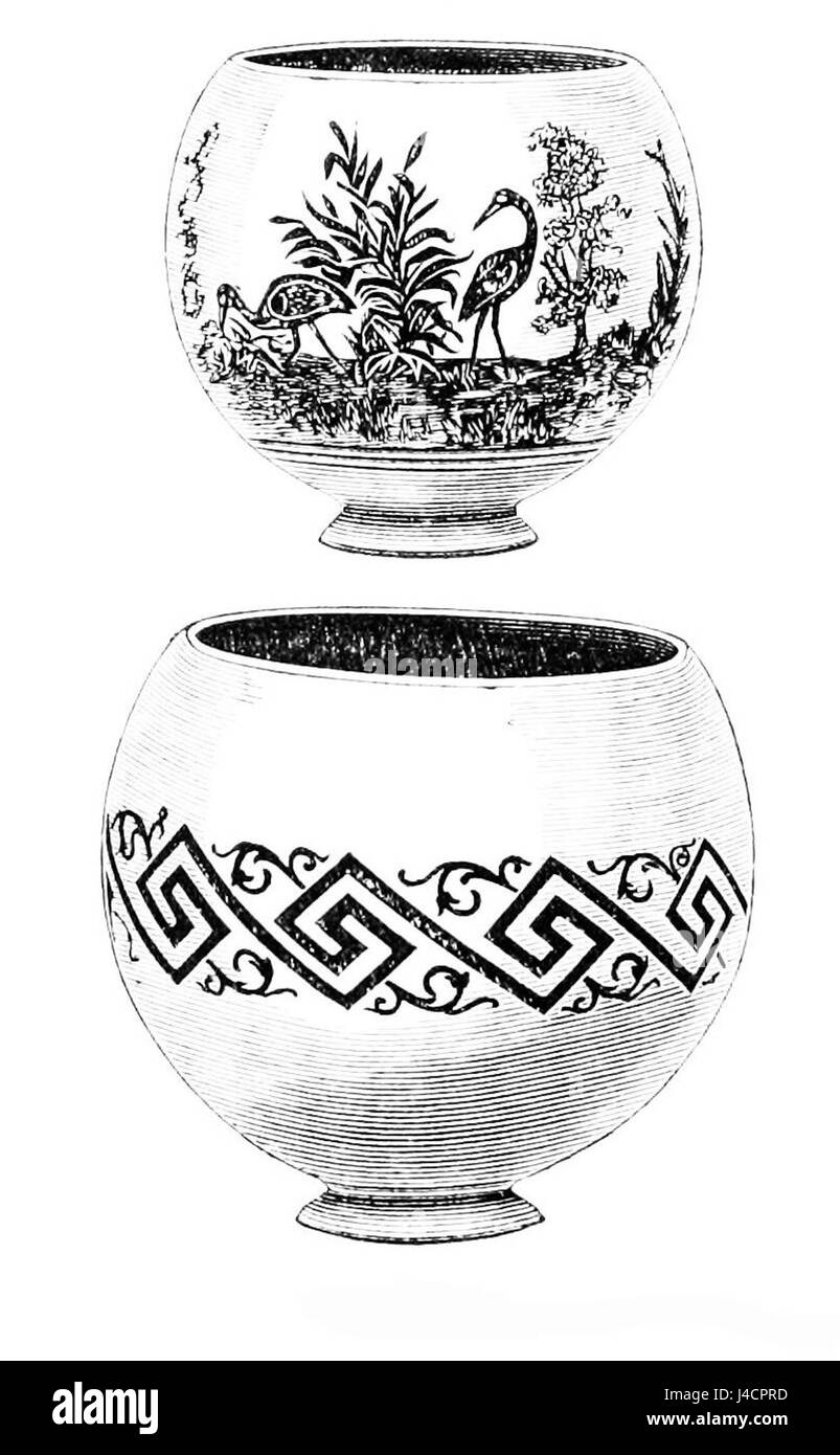 This image illustrates sandblasted decorations, commonly used in ...