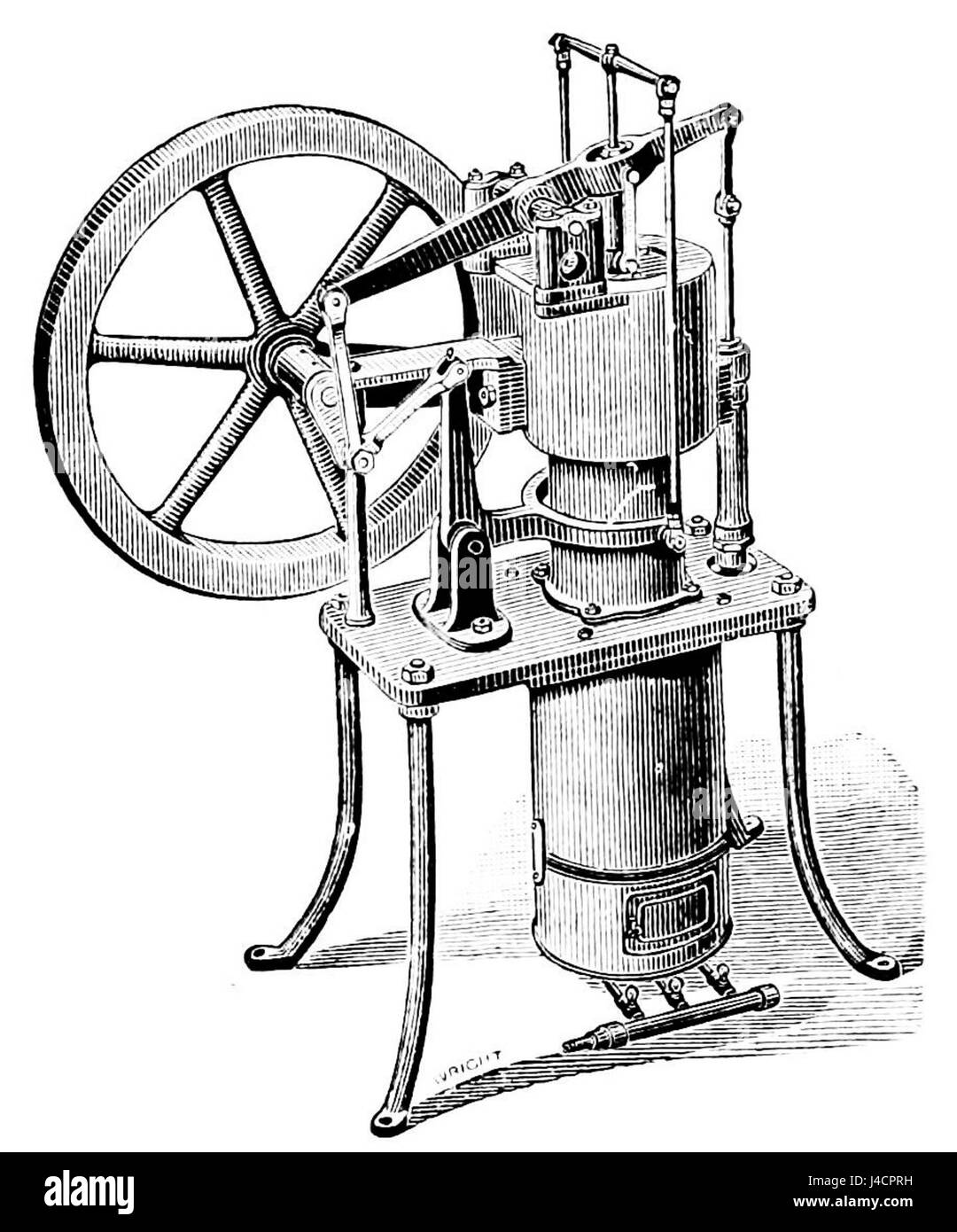 Ericsson hot air engine Cut Out Stock Images & Pictures - Alamy