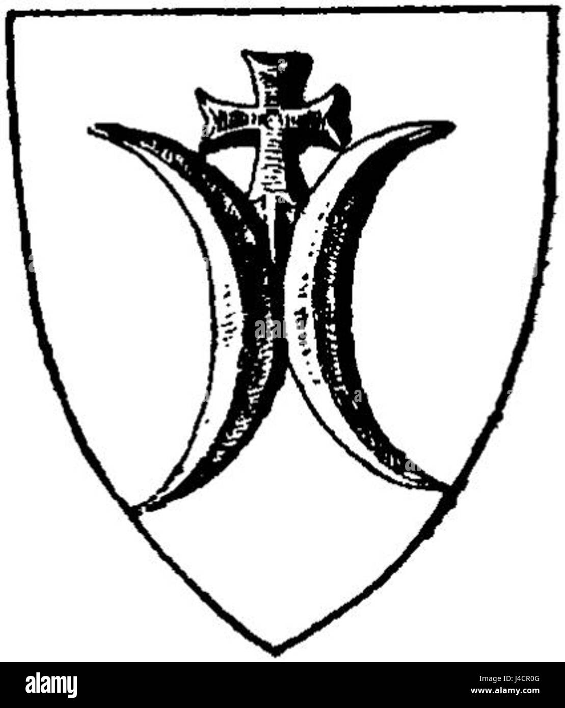 POL COA Ostoja 1456 Stock Photo - Alamy