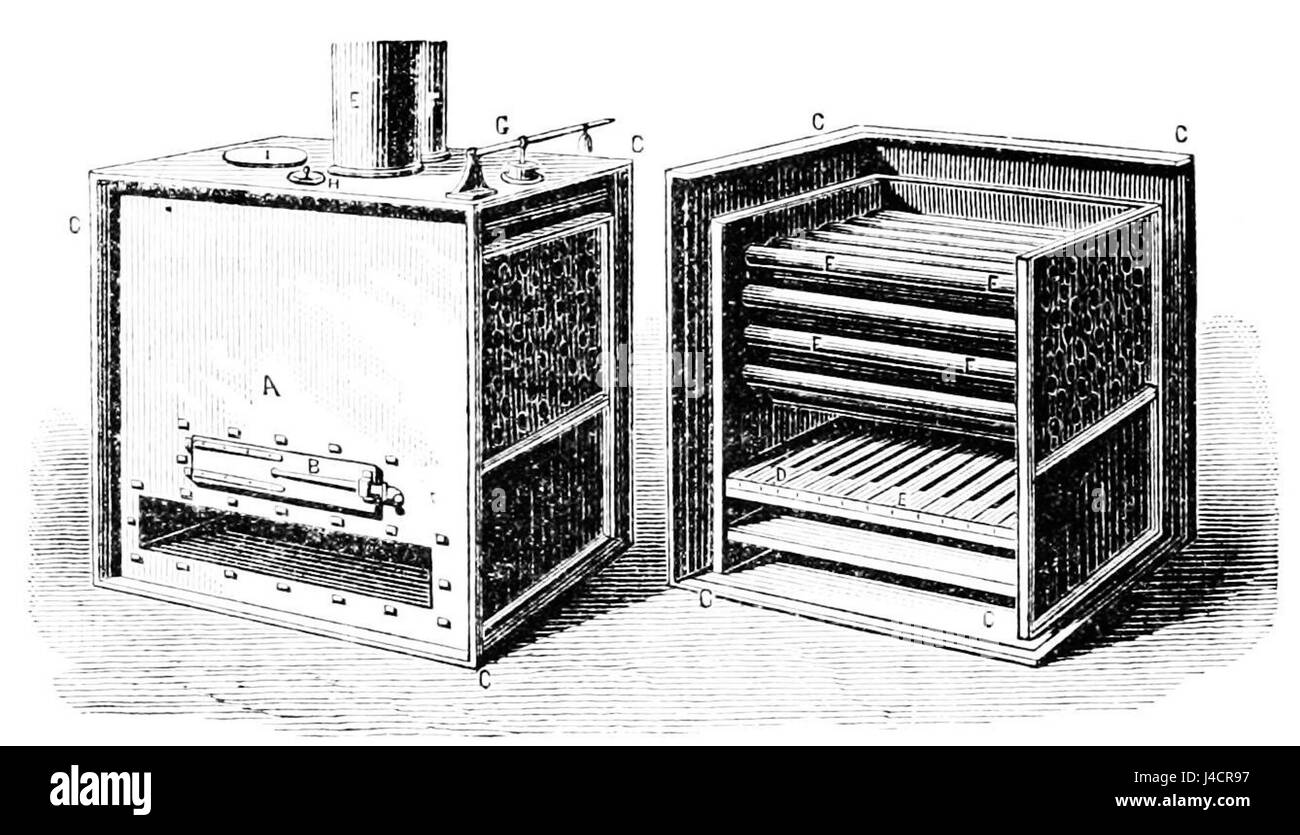 This image showcases the watertube boiler designed by Fulton and Barlow ...