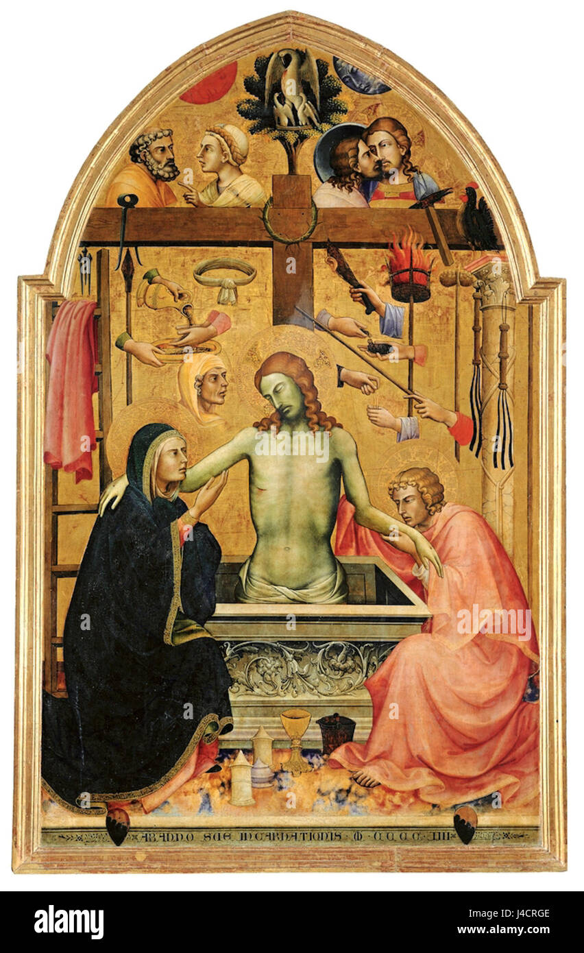 The 'Pieta with Symbols of the Passion' is a 1404 artwork housed in the ...