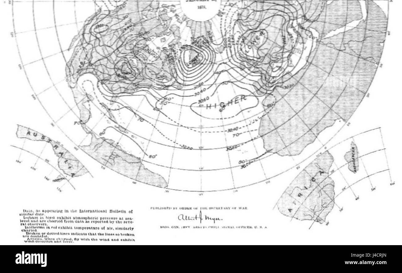 Atmospheric pressure map hi-res stock photography and images - Alamy
