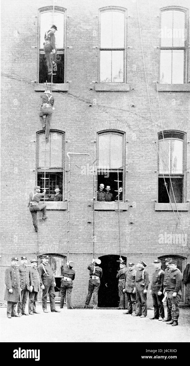 PSM V47 D630 Scaling the building with pompier ladders Stock Photo - Alamy PSM V47 D630 Scaling the building with pompier ladders Stock Photo - Alamy