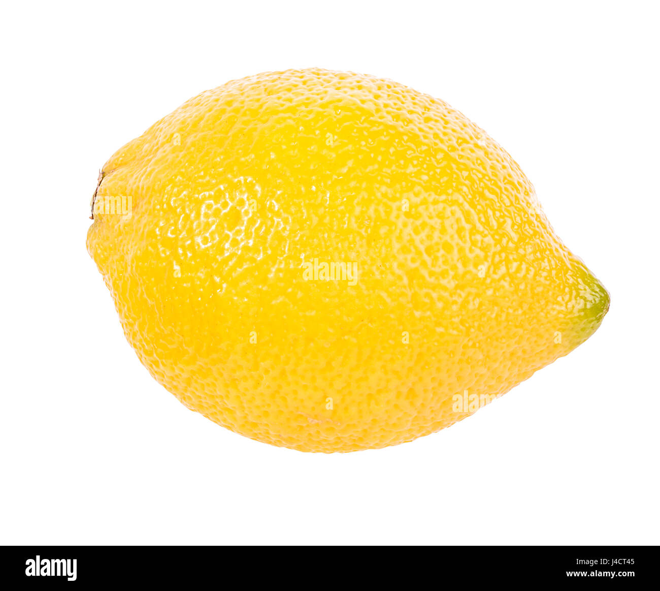 Fresh lemon isolated on white background Stock Photo - Alamy