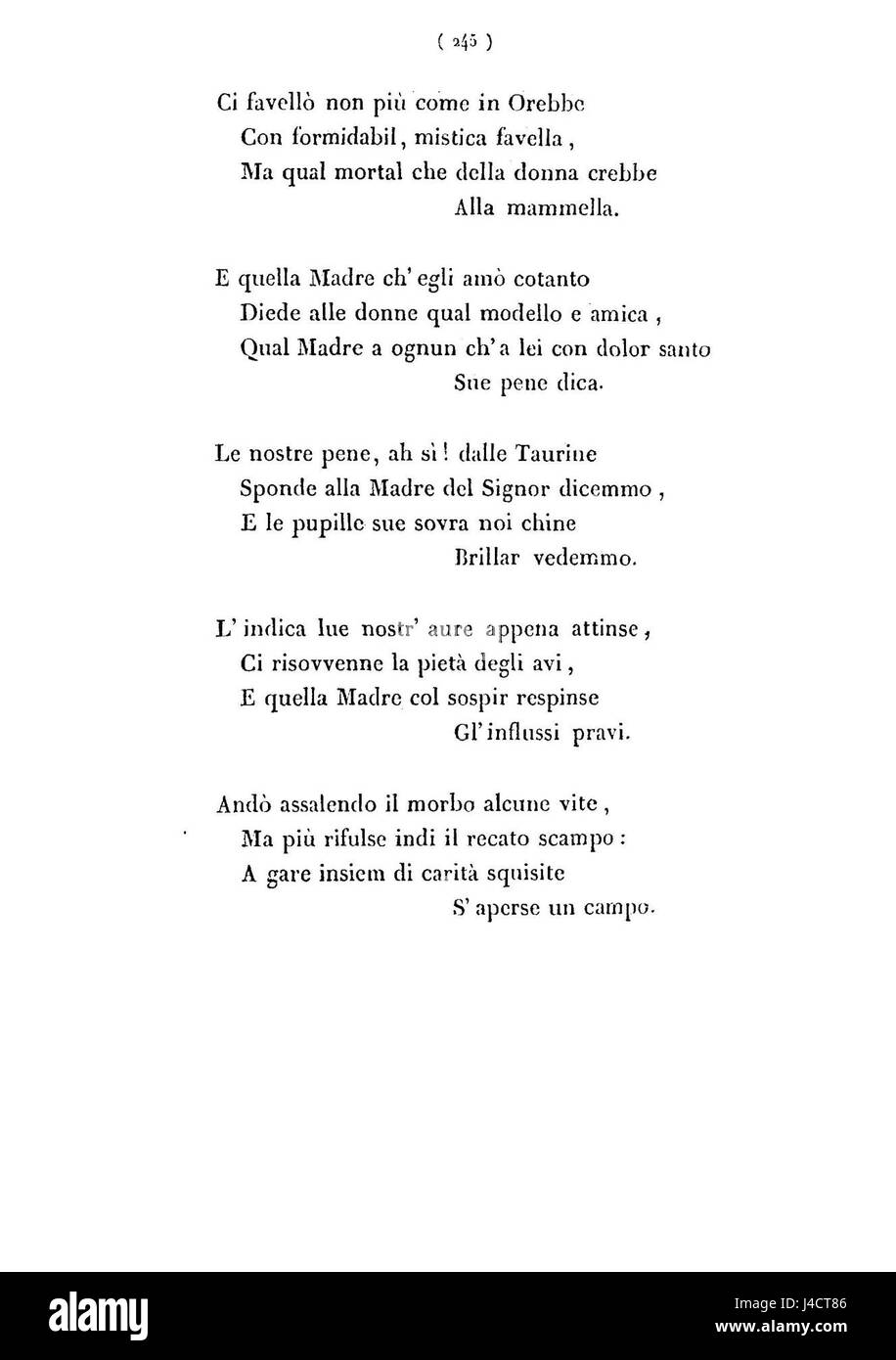'Poesie inedite' is an unpublished collection of poems by the Italian ...