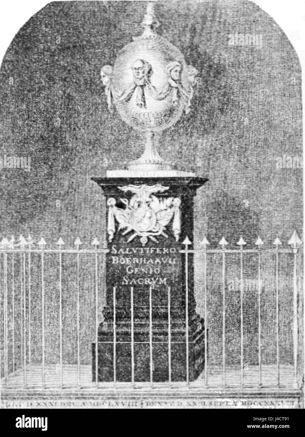 The Boerhaave Monument, featured in PSM V47 D128, commemorates the life ...