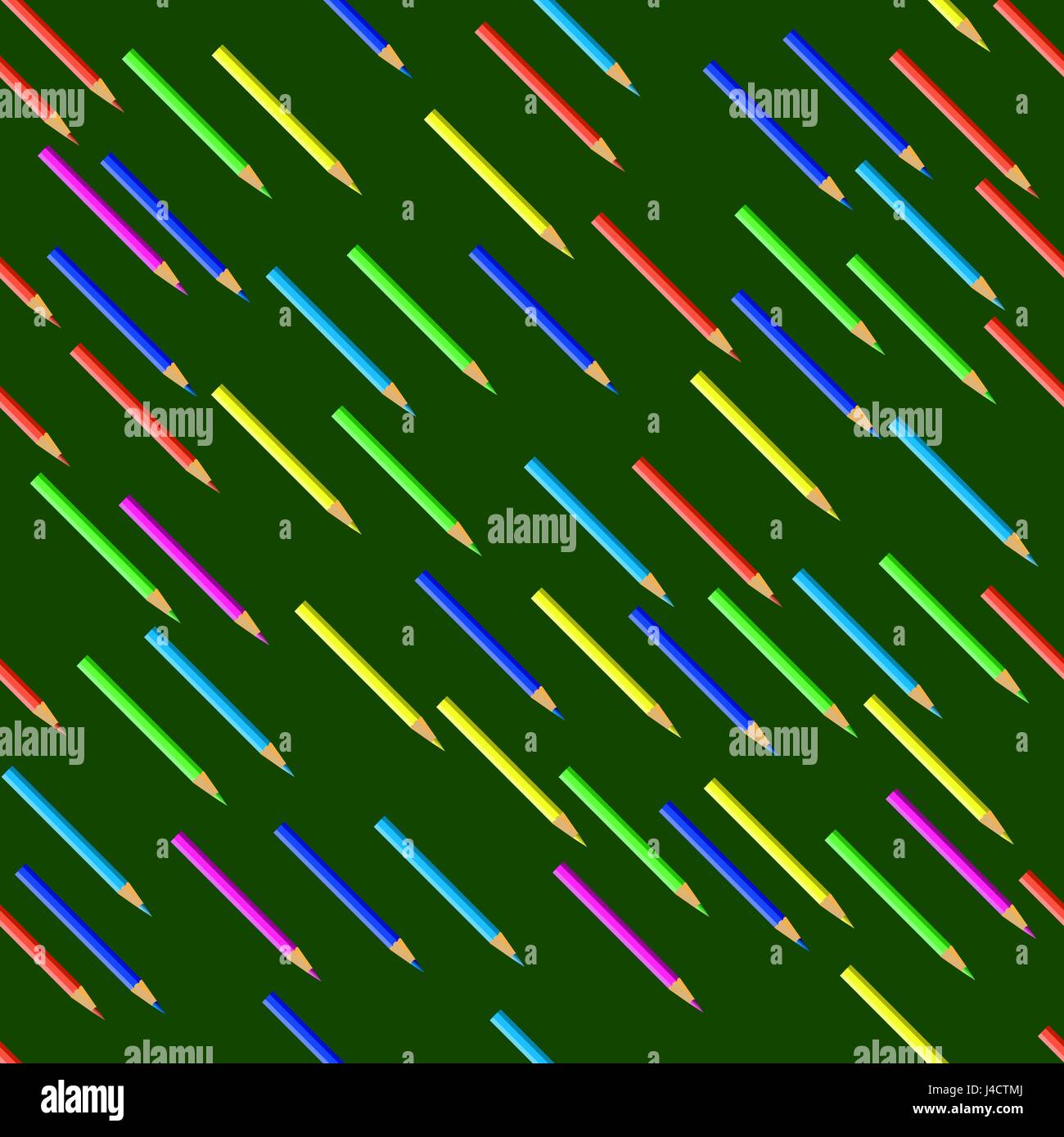 Pastel pencils Stock Vector Images - Alamy