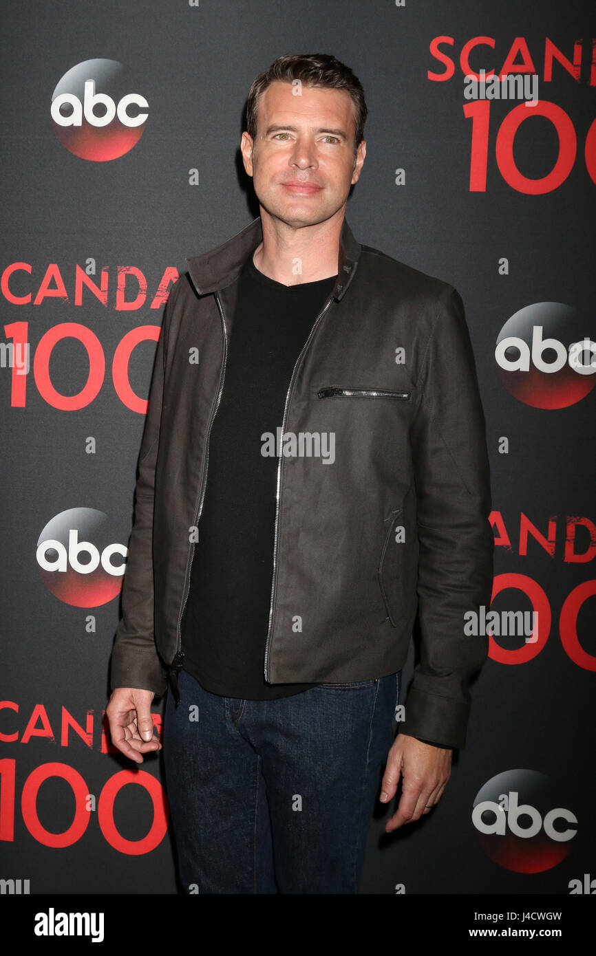 Scott Foley attending ABC's 'Scandal' 100th episode celebration, at Fig ...