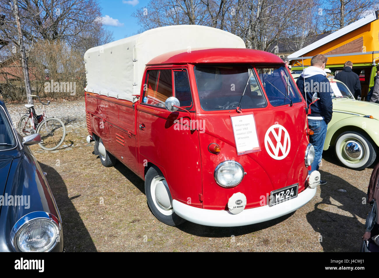 1962 VW Pritzenwagen Stock Photo - Alamy
