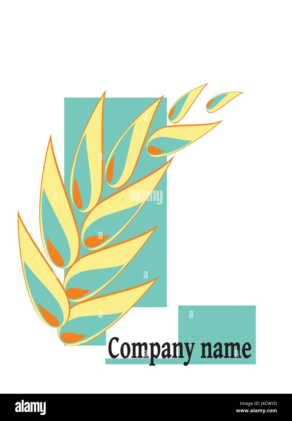 Abstract wheat on white background Stock Vector Image & Art - Alamy