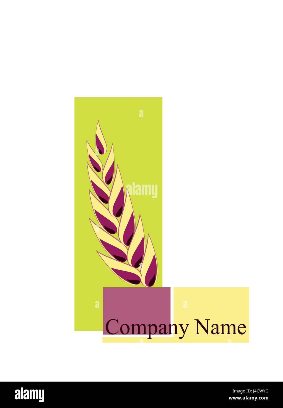 Abstract wheat on white background Stock Vector Image & Art - Alamy