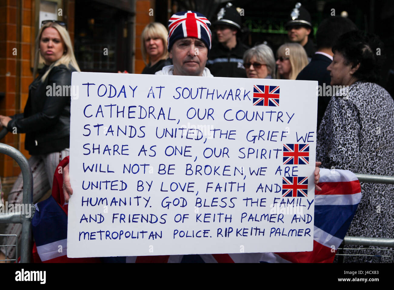 The funeral of PC Keith Palmer who was killed during the terror attack ...