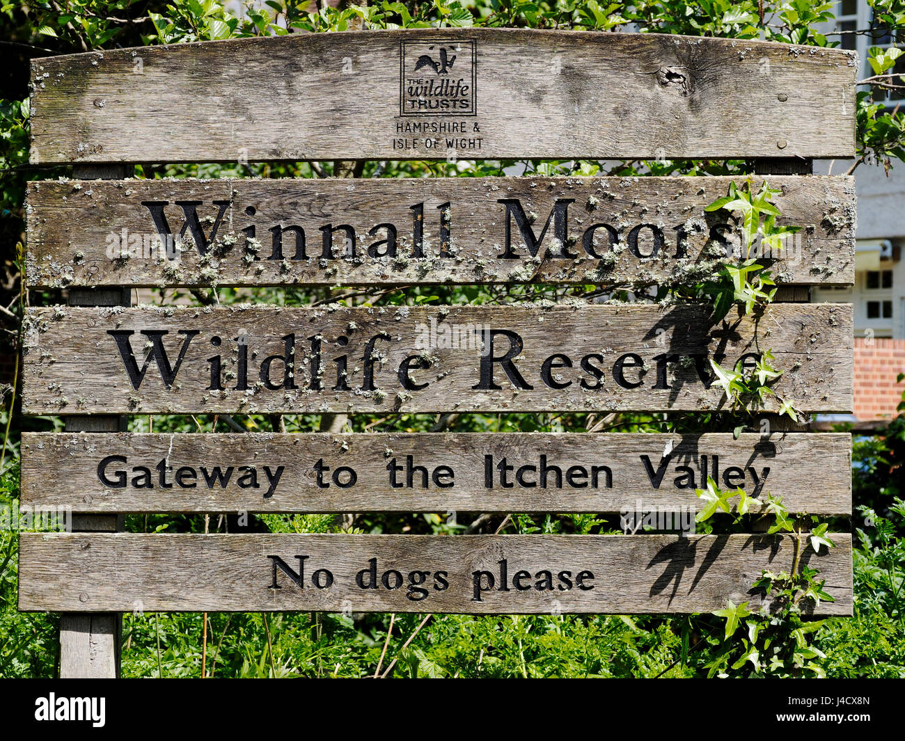 Winnall moors sign hi-res stock photography and images - Alamy
