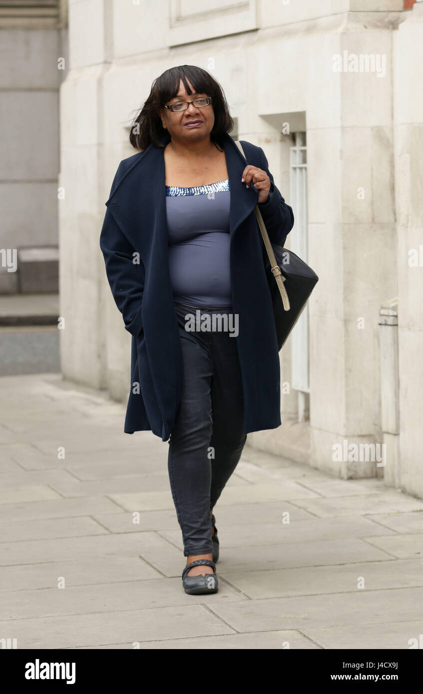 Shadow Home Secretary Diane Abbott arriving at the Institute of ...