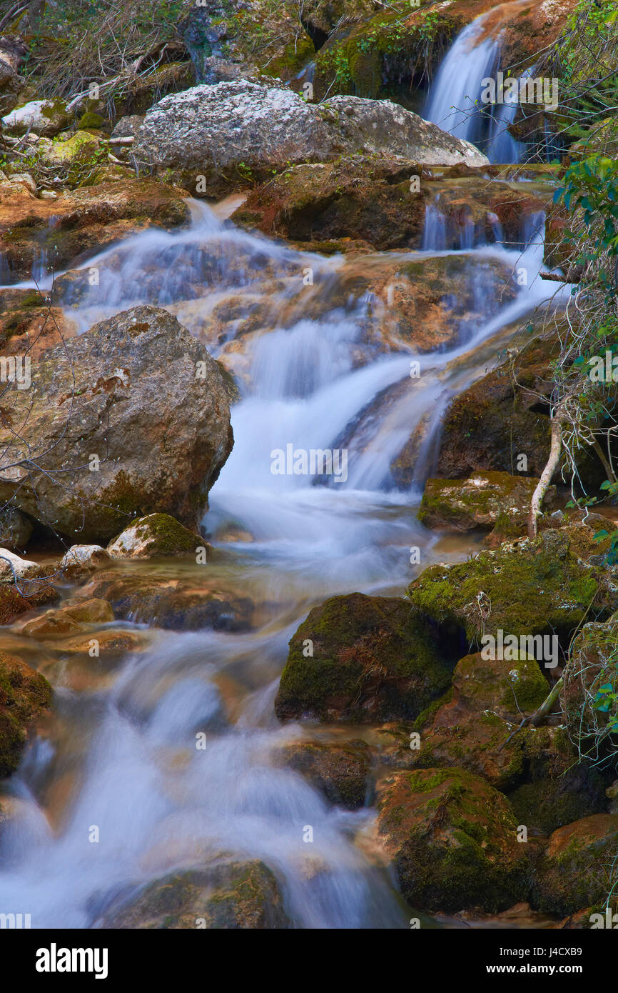 Source of Mundo river, Calares del Río Mundo, Riopar, Sierra de Alcaraz ...