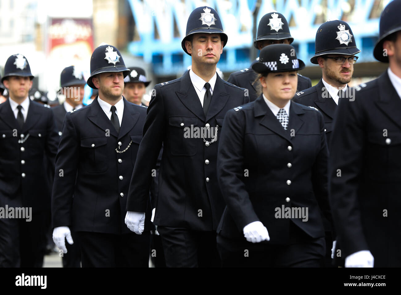 Police officers funeral pc hi-res stock photography and images - Alamy