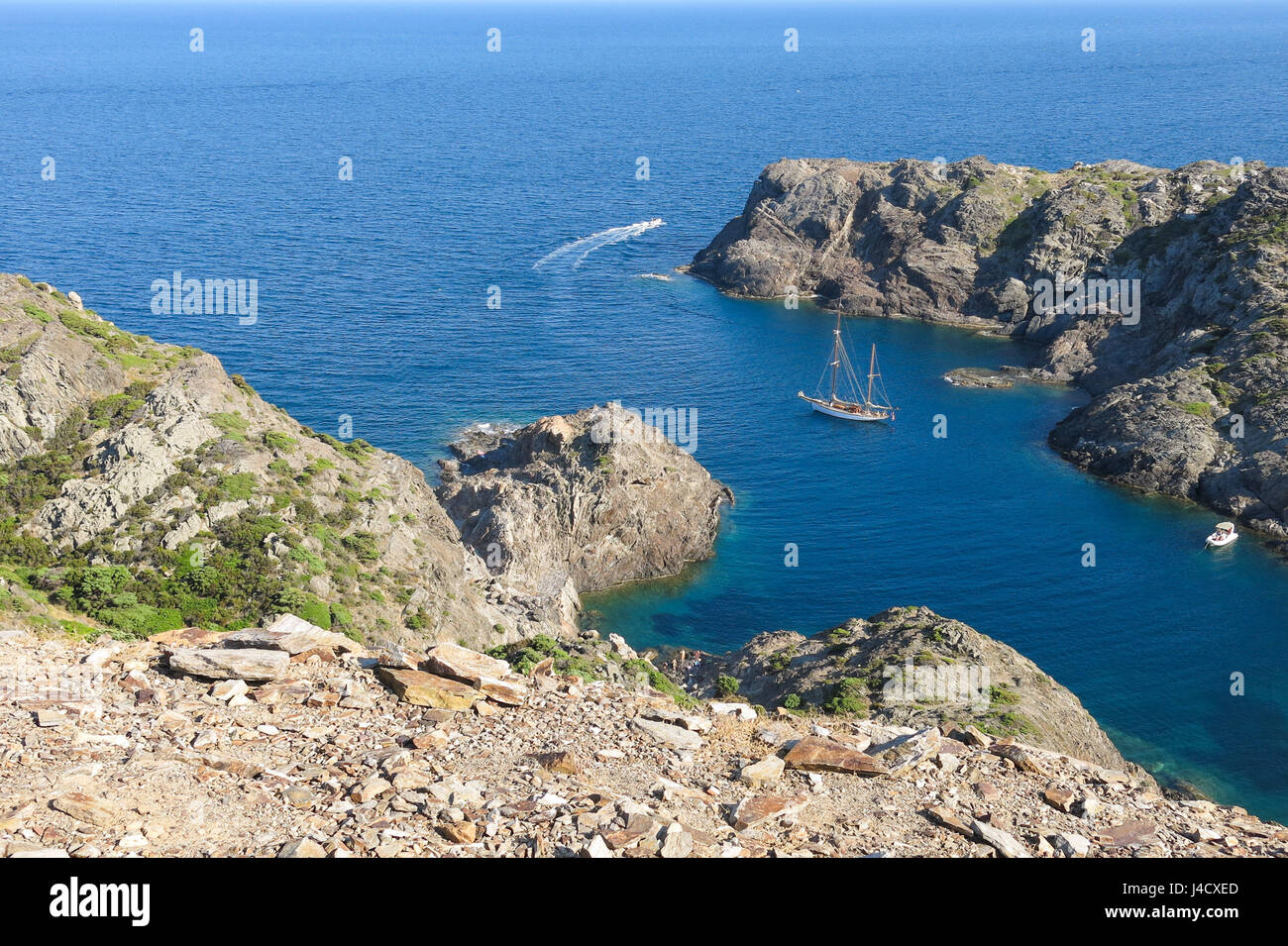 Cap de Creus Park. Costa Brava of Catalonia in Spain Stock Photo - Alamy
