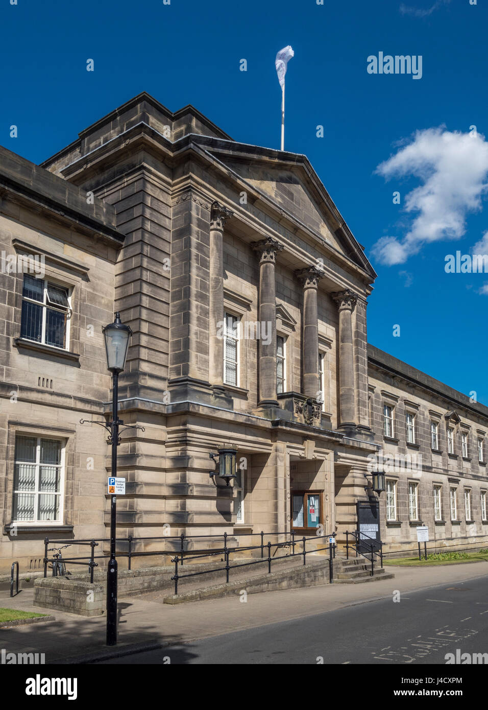 Harrogate Borough Council offices at Crescent Gardens shortly before ...