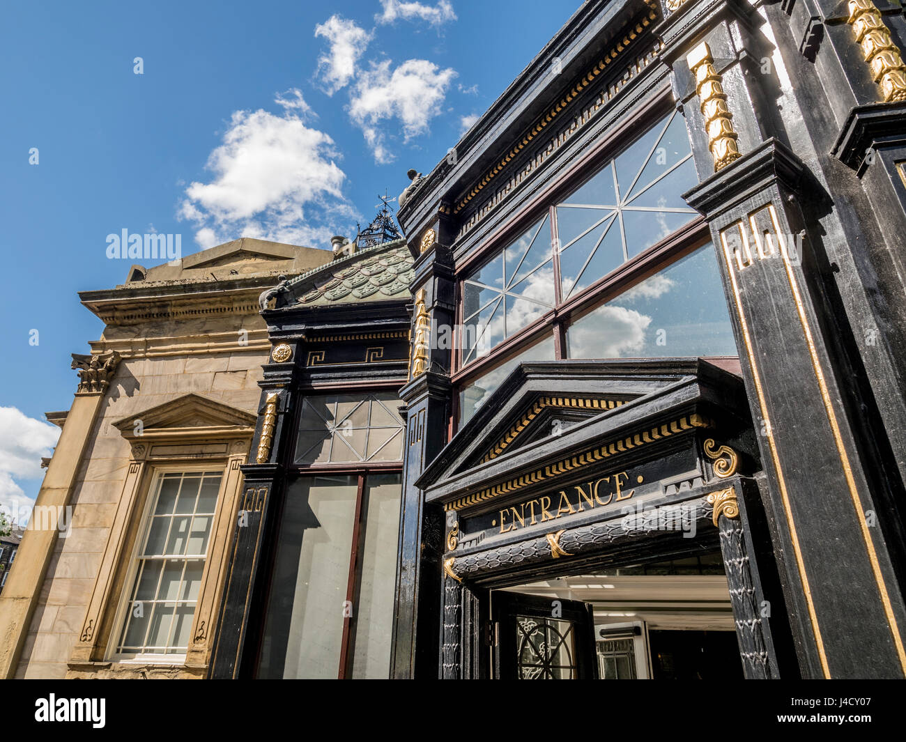 Entrance, The Royal Pump Room Museum, Harrogate, UK Stock Photo - Alamy