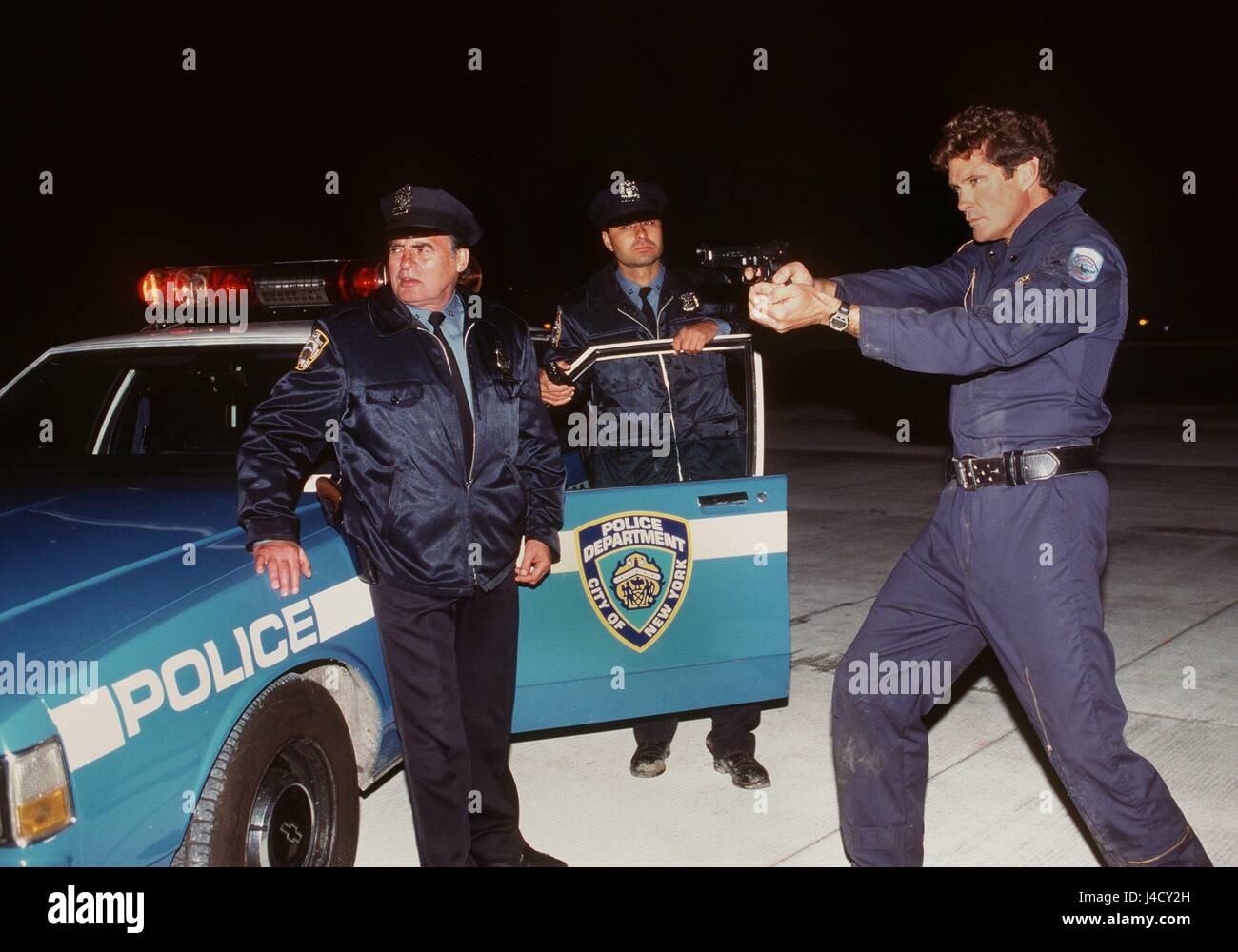 David Hasselhoff films a new cop thriller "Gridlock - The Case". The ...