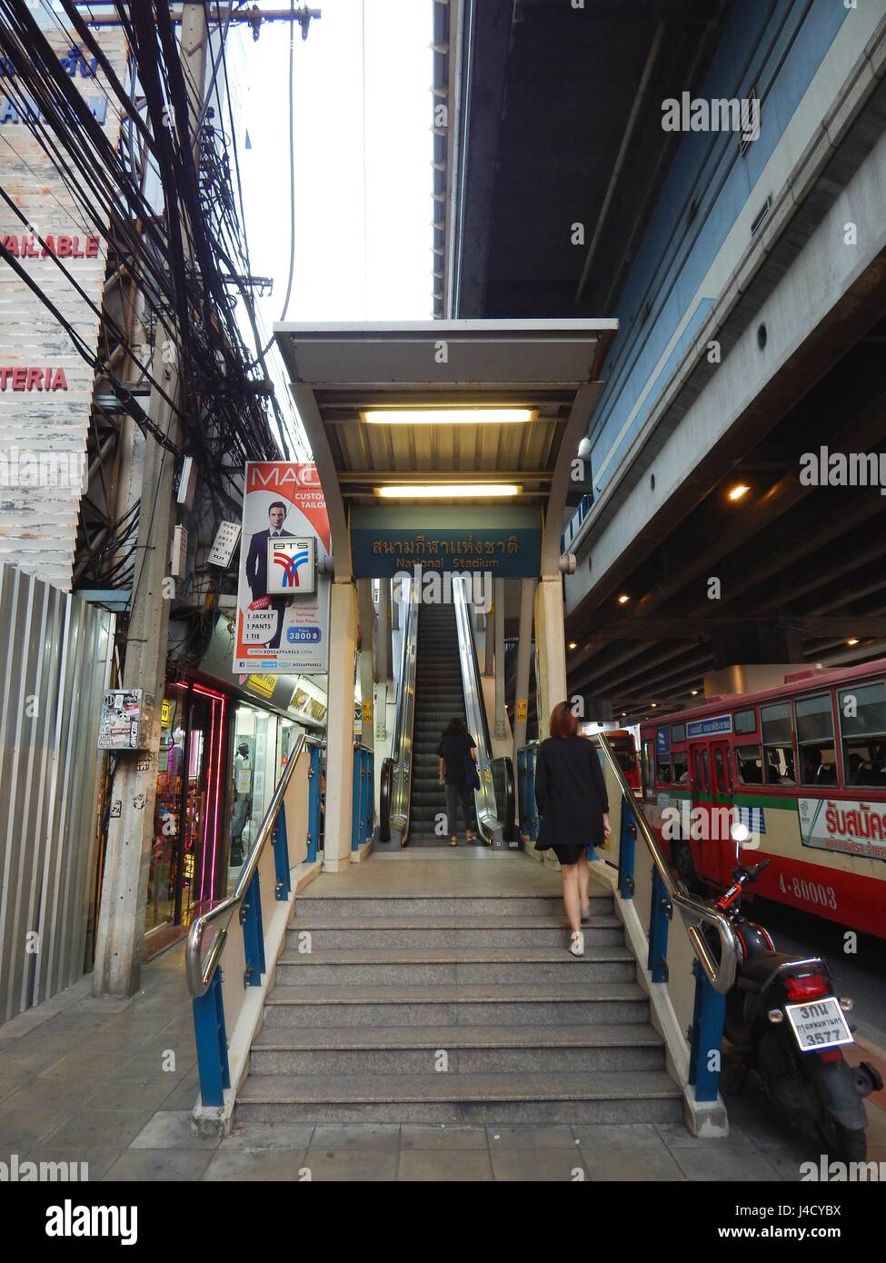 National stadium bts station hi-res stock photography and images - Alamy