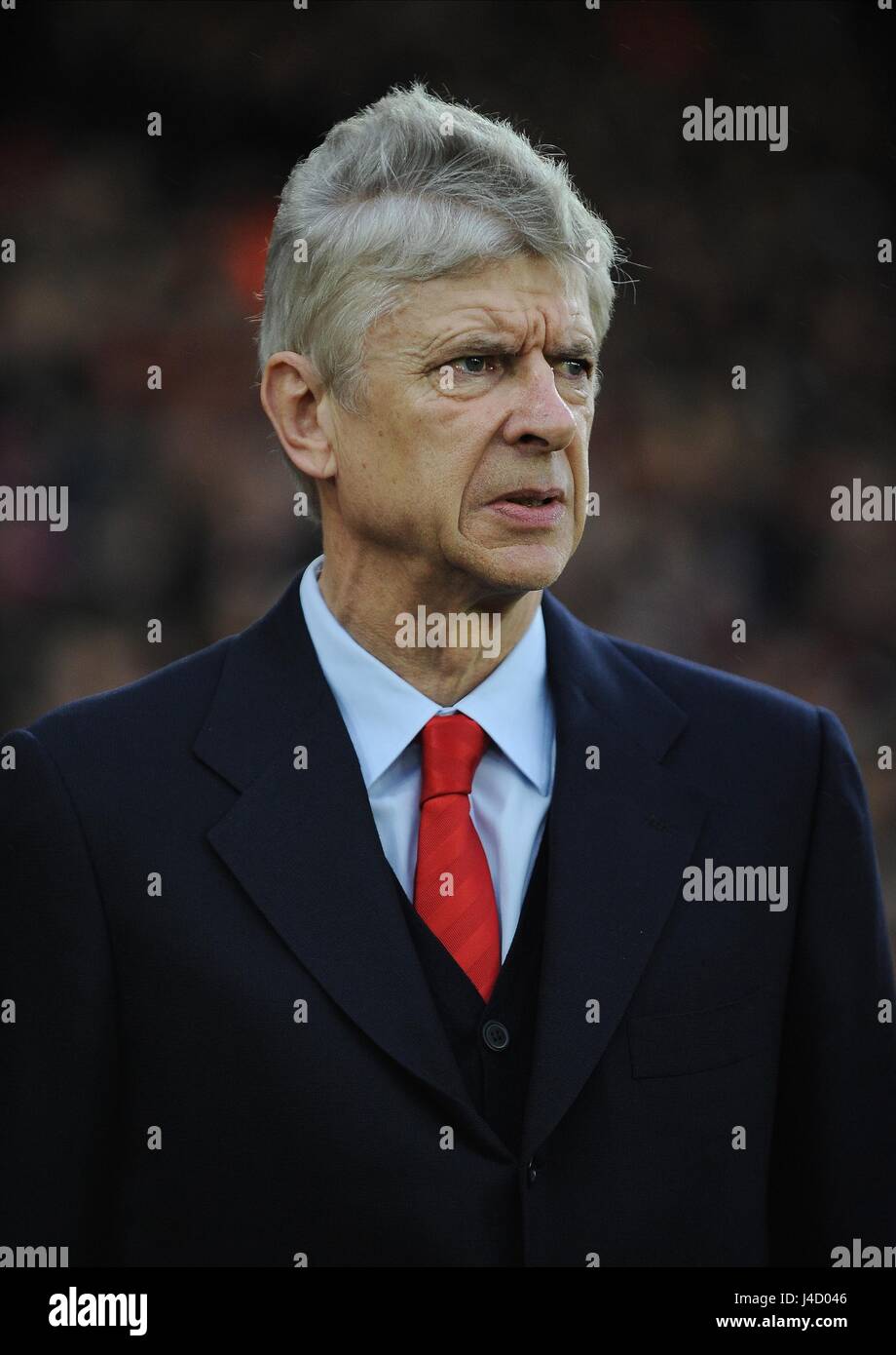 ARSENAL MANAGER ARSENE WENGER SOUTHAMPTON V ARSENAL ST MARY'S STADIUM ...