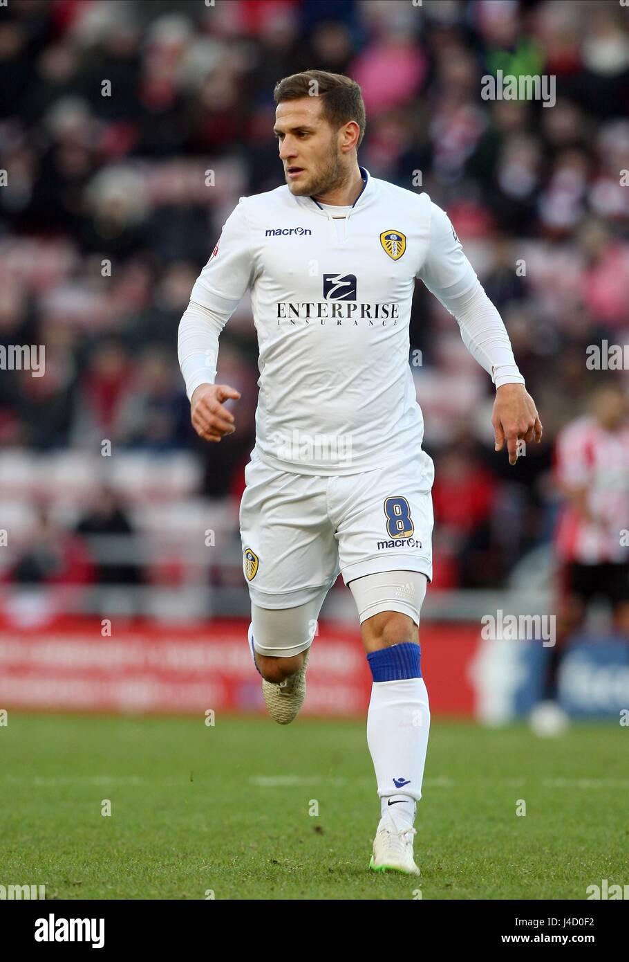 BILLY SHARP LEEDS UNITED FC LEEDS UNITED FC STADIUM OF LIGHT SUNDERLAND ...