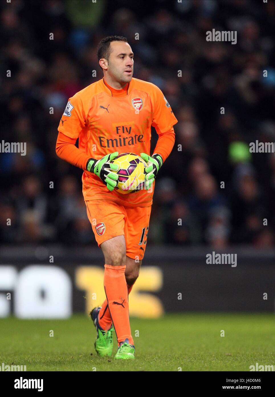 DAVID OSPINA ARSENAL FC ARSENAL FC ETIHAD STADIUM MANCHESTER ENGLAND 18 ...
