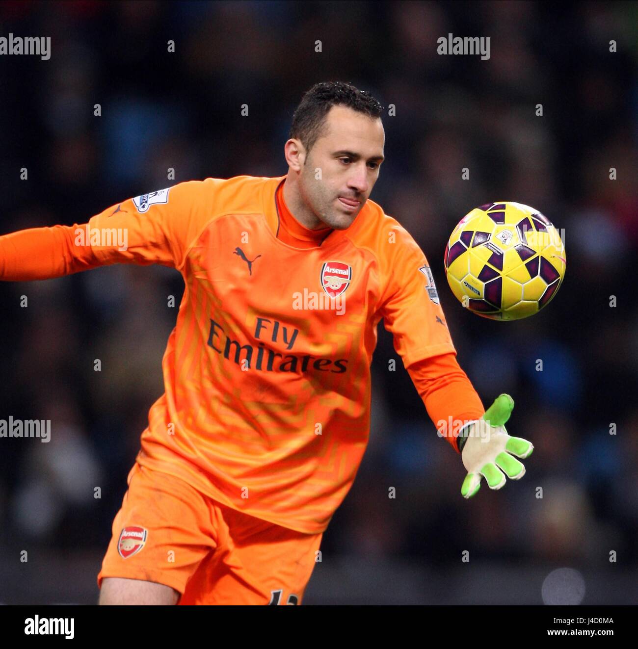 DAVID OSPINA ARSENAL FC ARSENAL FC ETIHAD STADIUM MANCHESTER ENGLAND 18 ...