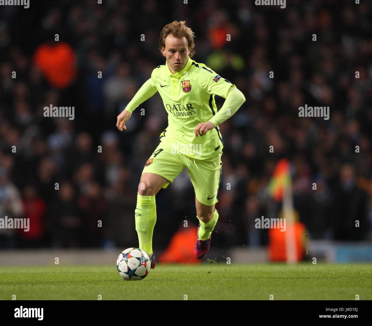 IVAN RAKITIC FC BARCELONA FC BARCELONA ETIHAD STADIUM MANCHESTER ...