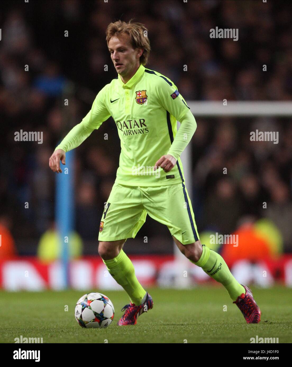 IVAN RAKITIC FC BARCELONA FC BARCELONA ETIHAD STADIUM MANCHESTER ...