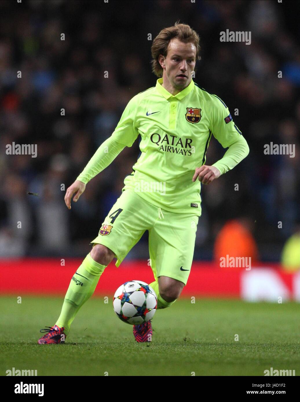 IVAN RAKITIC FC BARCELONA FC BARCELONA ETIHAD STADIUM MANCHESTER ...