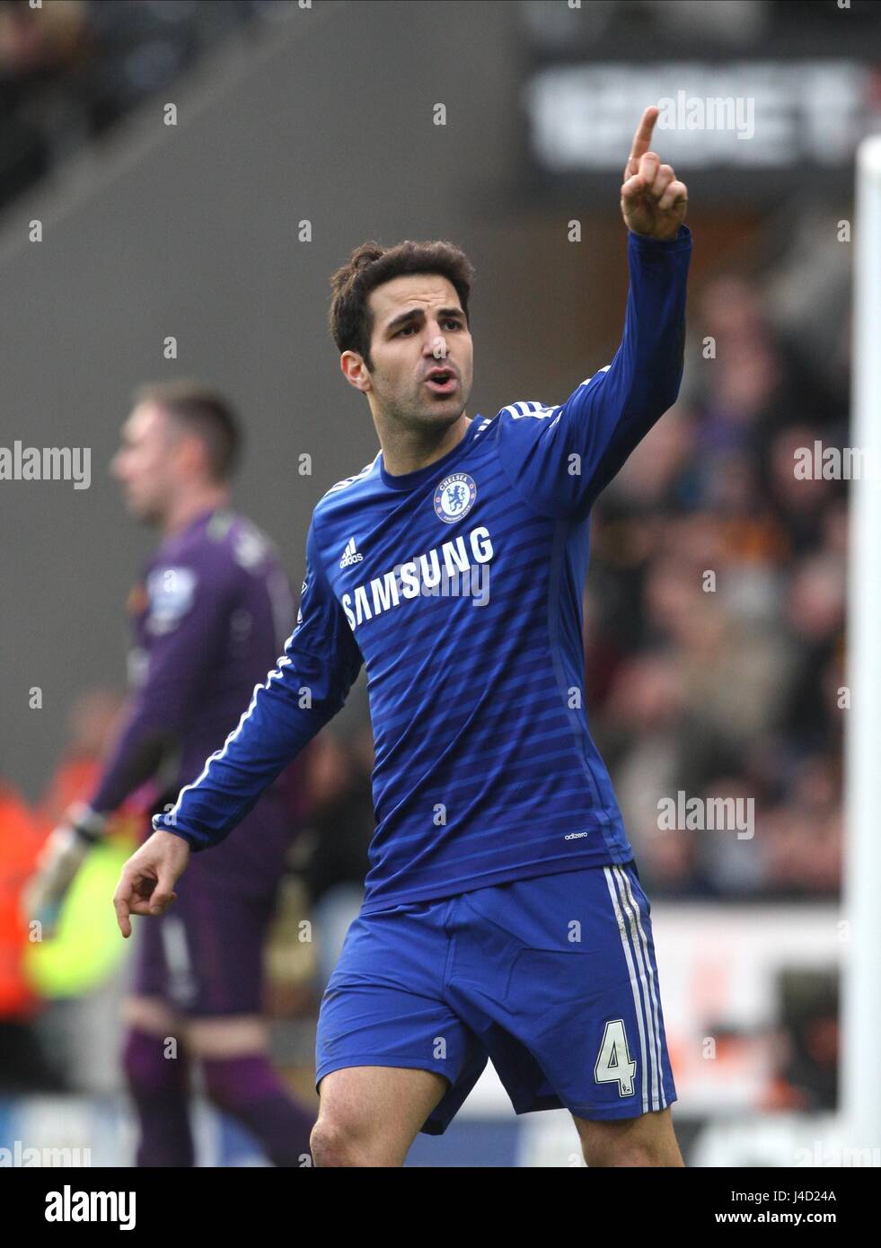 CESC FABREGAS CHELSEA FC CHELSEA FC KC STADIUM HULL ENGLAND 22 March ...